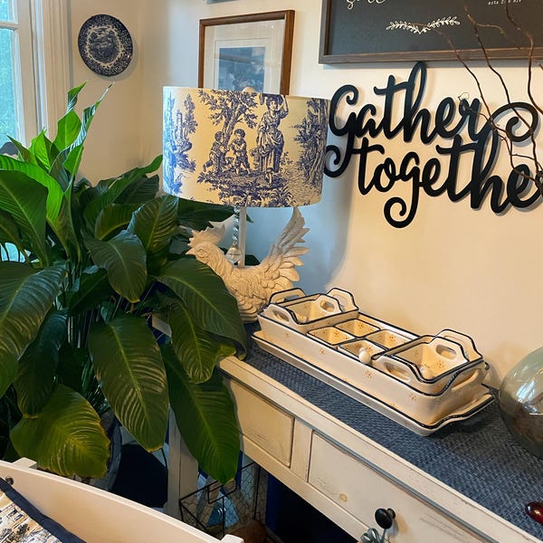 Nautical Lampshade, Sea Turtle Lamp Shade, Ocean Lampshade, Blue Sea ...