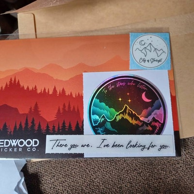 ACOTAR Officially Licensed Sticker to the Stars Who Listen, and the ...