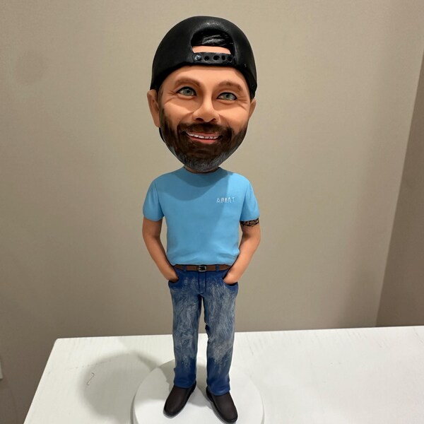 Custom Bobbleheads, Custom 3D Statues,birthday Gifts for Him, Custom ...