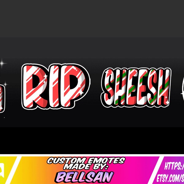 Animated Twitch Emote Happy Birthday | Static Emote | Text Emotes ...