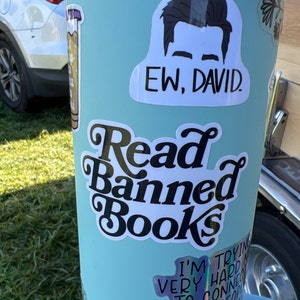 Read Banned Books Sticker / Banned Books Sticker / Reading Sticker ...
