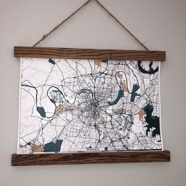 Canvas Maps for Your Interior by ArchConceptMaps on Etsy