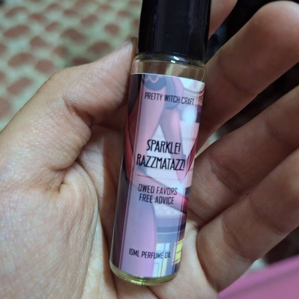Rosie Hazbin Hotel "sparkle! Razzmatazz!" Perfume Oil Roller Ball - Etsy