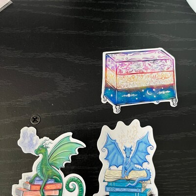 Bookish Themed Tarot Cards Bookish Sticker Pack / Booktok / - Etsy