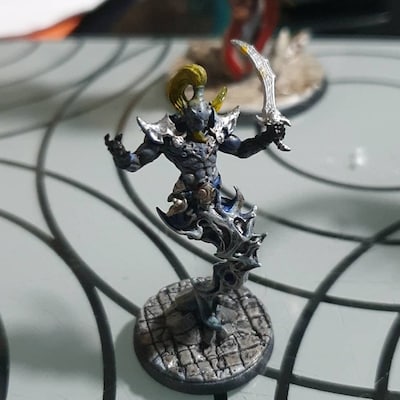 Male Djinni Miniature for D&D, Dungeons and Dragons, Pathfinder and ...