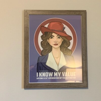 I Know My Value Medium Print - Etsy