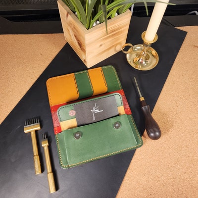 The Clipper Wallet Pattern Pdf, Leather Wallet Pdf, Long Wallet Pdf ...