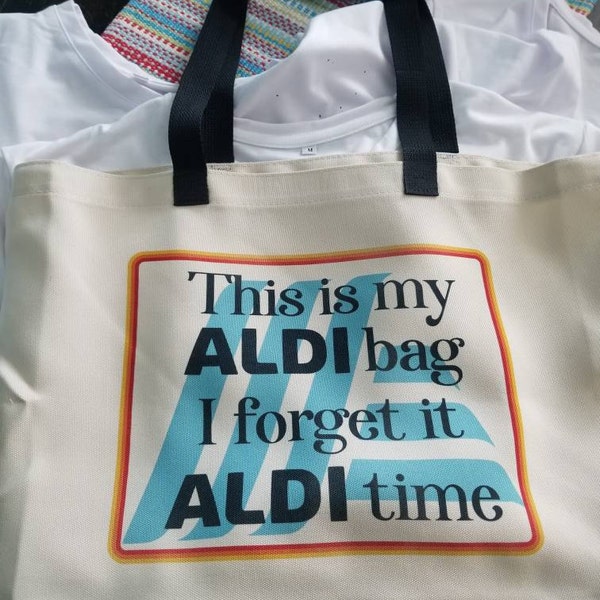 Aldi Bag Svg, Png, Jpg for Cricut, Silhouette, Sublimation and More! - Etsy