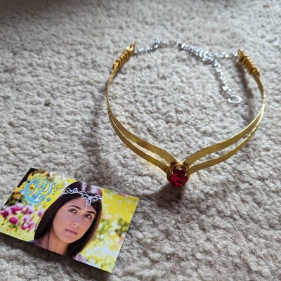 SAILOR MOON Tiara Jewel Headband Choose Your Own COLOR Cosplay Scout ...