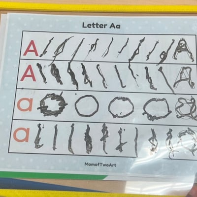 Prewriting Fine Motor Tracing Alphabet Worksheets, Line Tracing Sheets ...