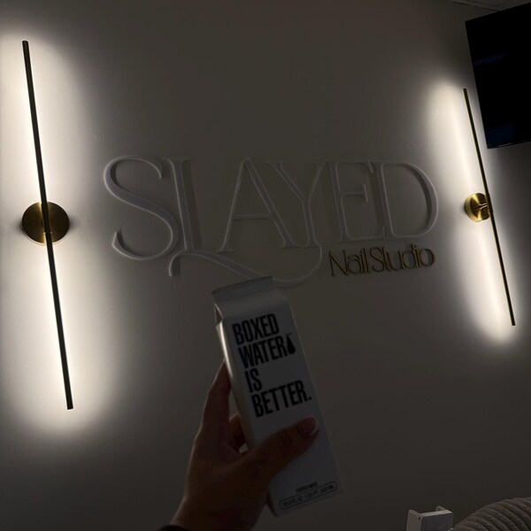 3D Business Sign, Custom Signs, Company Custom Sign, Beauty Salon Sign ...