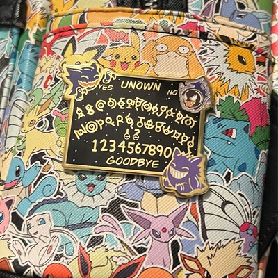 Gengar Ouija Board Enamel Pin - Etsy