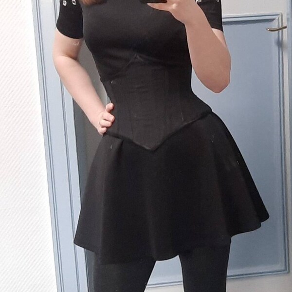 Late Victorian Mid-bust Corset Pattern PDF - Etsy