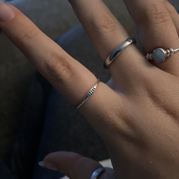 925 Silver Chess Ring - Etsy