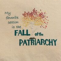 Autumn Silver Birch Tree Embroidery Pattern Kit DIY PDF Download Craft ...