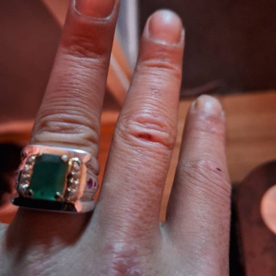 Nigel's Ring Design From the Movie Devil Wears Prada Carnelian Aqeeq ...