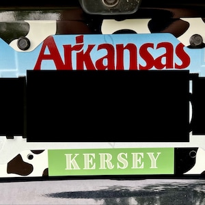 Coastal Vanity License Plate Beach Front License Plate - Etsy