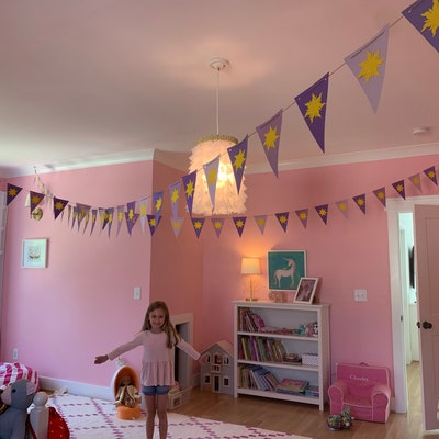 Tangled Flag Banner Custom Cut Customizable Sizes and - Etsy