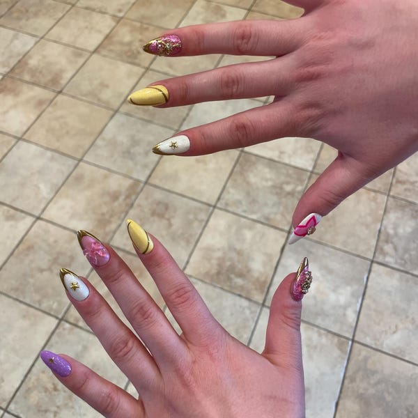 Spirit Blossom Ahri Press on Nails | League of Legends Inspired | Ahri ...