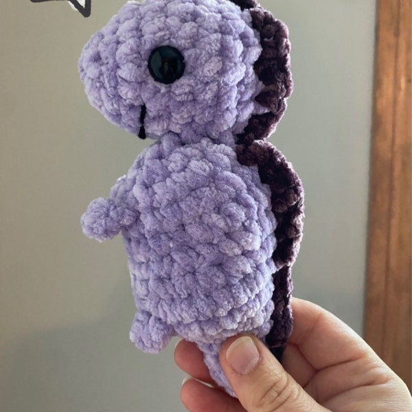 Crochet PATTERN Dinosaur Dragon, Raptor Crochet Pattern, Amigurumi ...