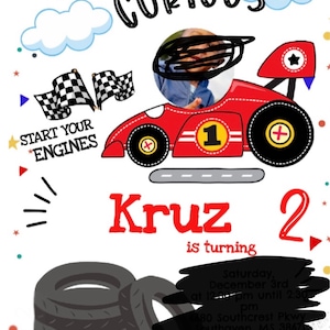 EDITABLE Mini Golf Invitation Birthday Party Invites Boy Girl Mini Golf ...