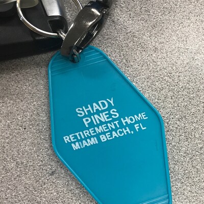 Teal Golden Girls Inspired Keytag - Etsy