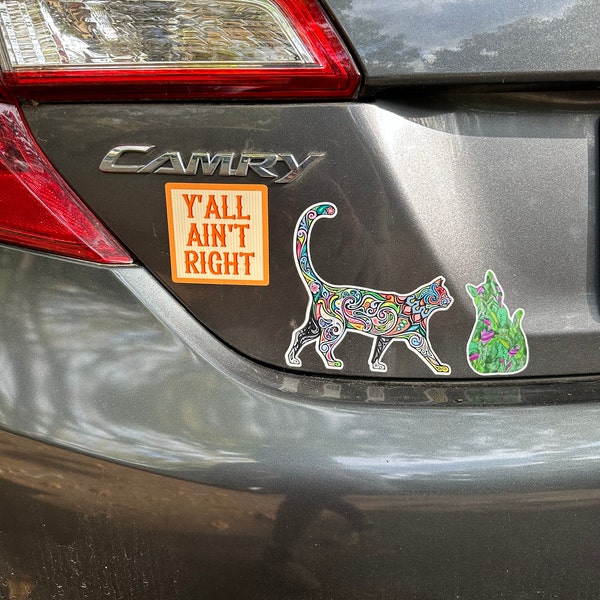 Everything is Going Spectacularly Awful Raccoon Sticker, Funny Trash ...