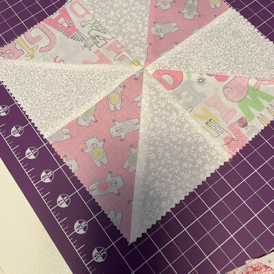 Pinwheel Baby Quilt Pattern, Beginner Easy, Small Mini, Charm Pack, PDF ...