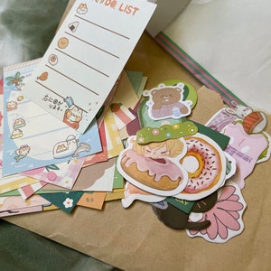 Handmade Pen Pal Kit Cute Stationery Set Letter Writing | Etsy