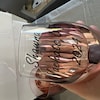 Personalized/custom Stemless Wine Glasses Rose Gold - Etsy