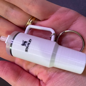 Stanley Inspired Miniature Tumbler Cup Keychain Key Accessory Ornament ...