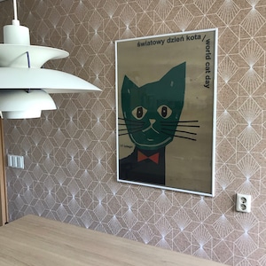 Pyramid of Cats Piramida Kotów Original Polish Poster - Etsy