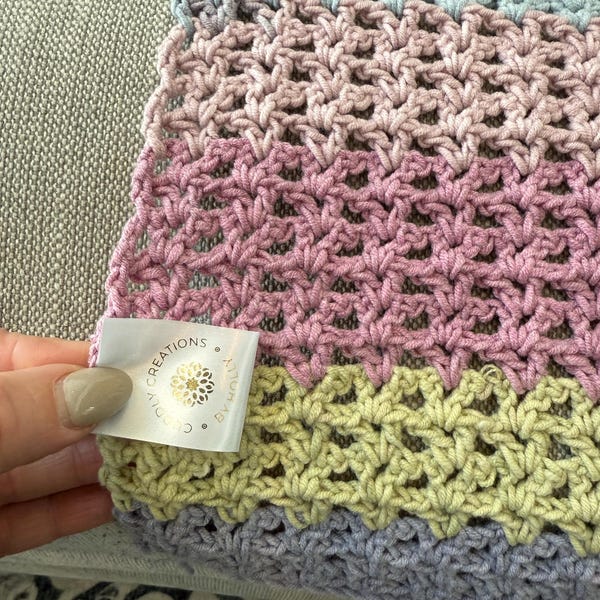 Black or White Fold Over Labels, Logo Tags, Silky Satin Brand Labels - Etsy