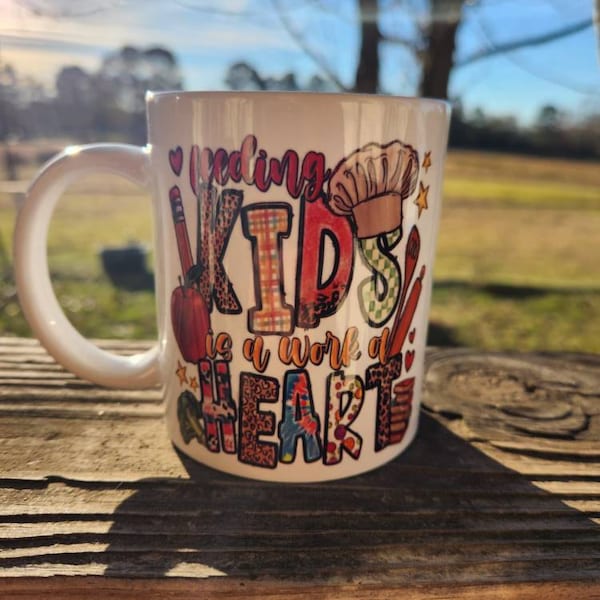 Feeding Kids is A Work of Heart Png, Cafeteria Worker, Student ...