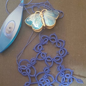 Doily coral Reef PDF Original Shuttle Tatting Pattern by Renulek ...