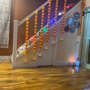 Ginni Handicrafts Flower Urli Set of 5 Pc // Diwali Decor // Event ...