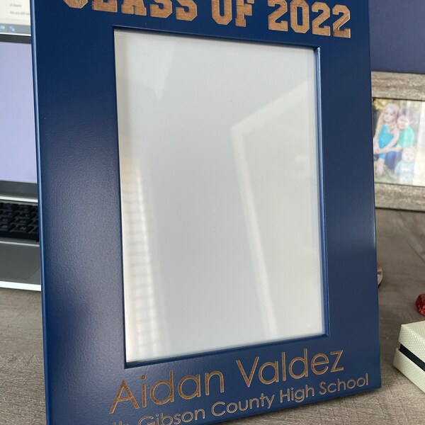 Elegant Graduation Frame | Personalized Graduation Picture Frame ...