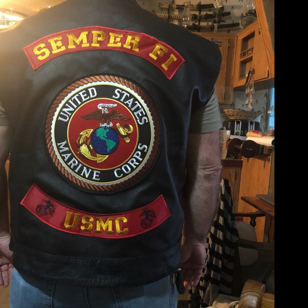 USMC Semper Fi Set of Rockers And/or Jacket Back - Etsy