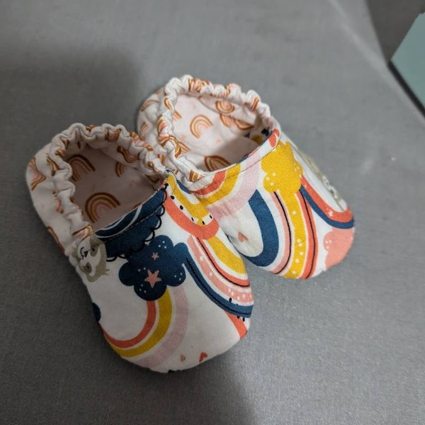 Baby and Toddler Shoes Sewing Pattern, Slippers Sewing Pattern, Newborn ...