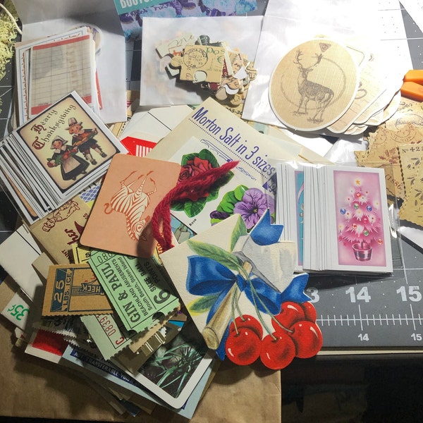 Nature Stickers - Set of 46 - Plant Stickers, Junk Journal Paper ...