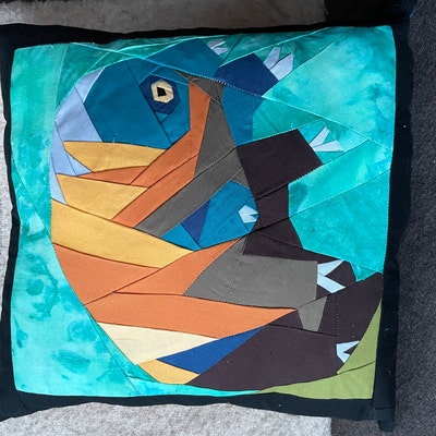 Bald Eagle Fppanimals of Strengthnorth Americapaper Piecing Quilt Block ...