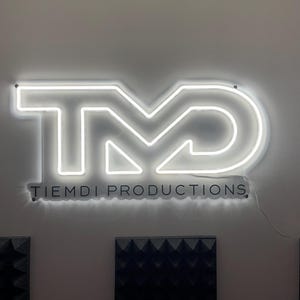 Custom Business Logo Sign for Salon,acrylic Logo Sign,3d Round Business ...