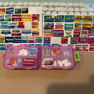 Customizable Compact Pocket Pharmacy - Etsy