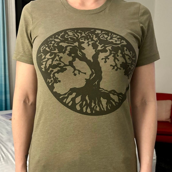 Fall Tree With Leaves Fall Tree Shirt Nature Shirts for Women Fall ...