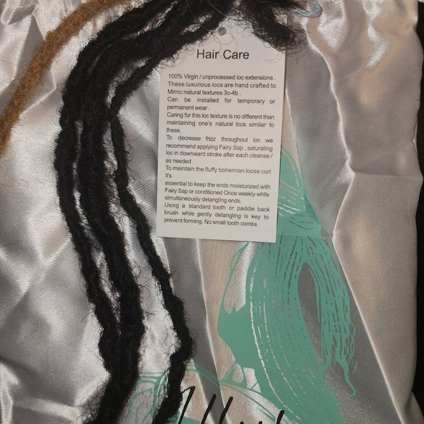 Pixie Interlocs 100% HUMAN HAIR HANDCRAFTED 50 Locs per Bundle - Etsy