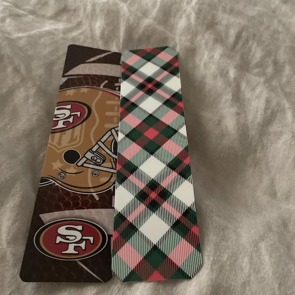 Football Bookmark - Etsy