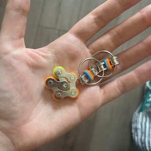 The Wave Bike Chain Link Fidget Toy - Etsy