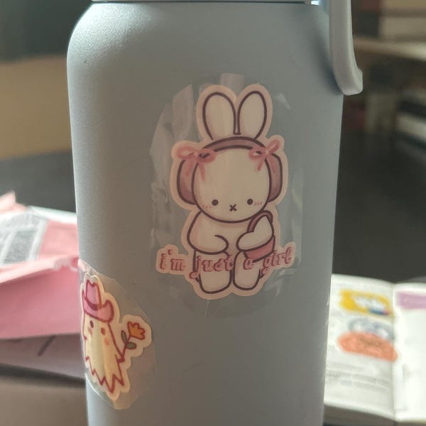 Miffy Bunny Handmade Adhesive Hipper Clay Peeker Charm for Phone ...