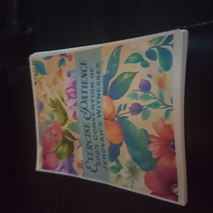 JW Bookmarks Exercise Patience Convention 2023 Gift With - Etsy