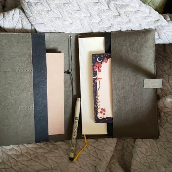 Vegan Notebook Cover, Handmade With Washable Vegan Paper - Etsy